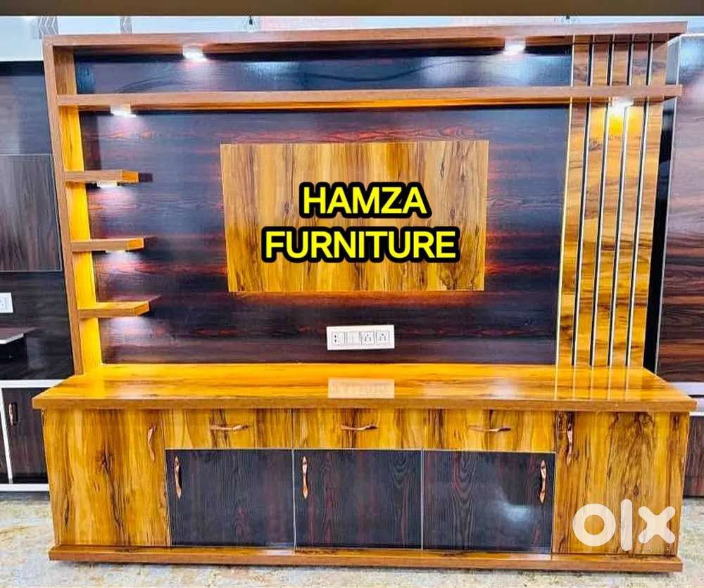 HAMZA FURNITURE REPRESENT TV UNIT CABINET SET WITH DRAWER & CABINET ...