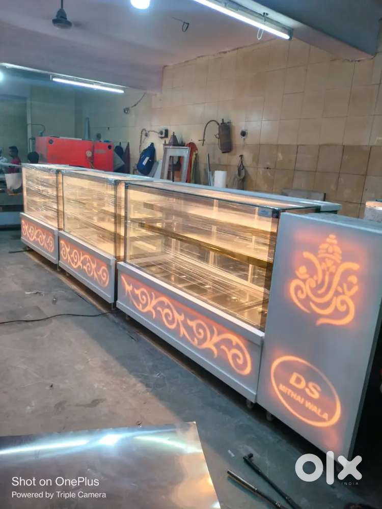 Bakery shop display Counter and sweets shop display Counter - Kitchen ...