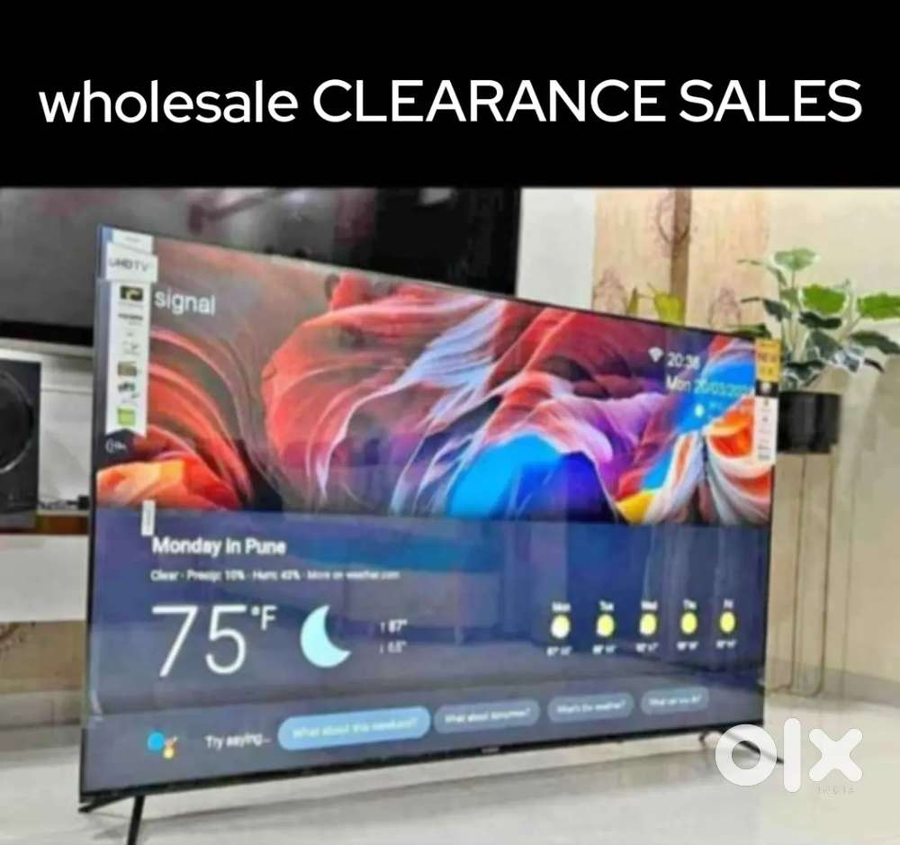 WHOLESALE CLEARANCE SALES SONY SMART FAST 4k led TV WHOLESALE Rate ...
