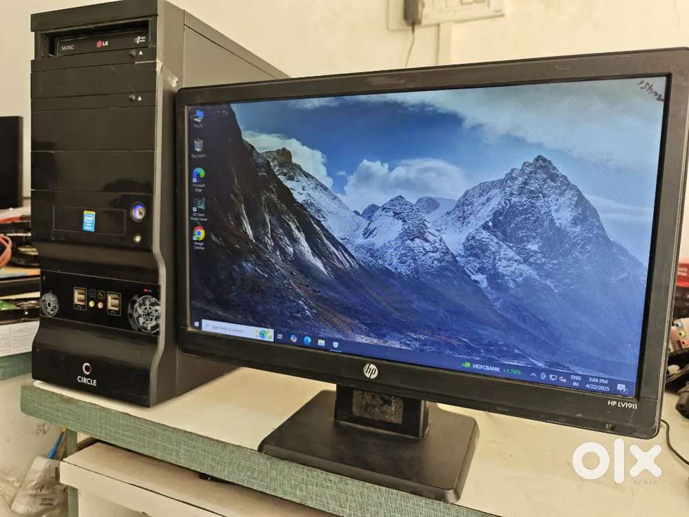 I5 4TH GEN PC ASUS H81 8 GB RAM 256 GB SSD 19 INCH HP MONITOR ...