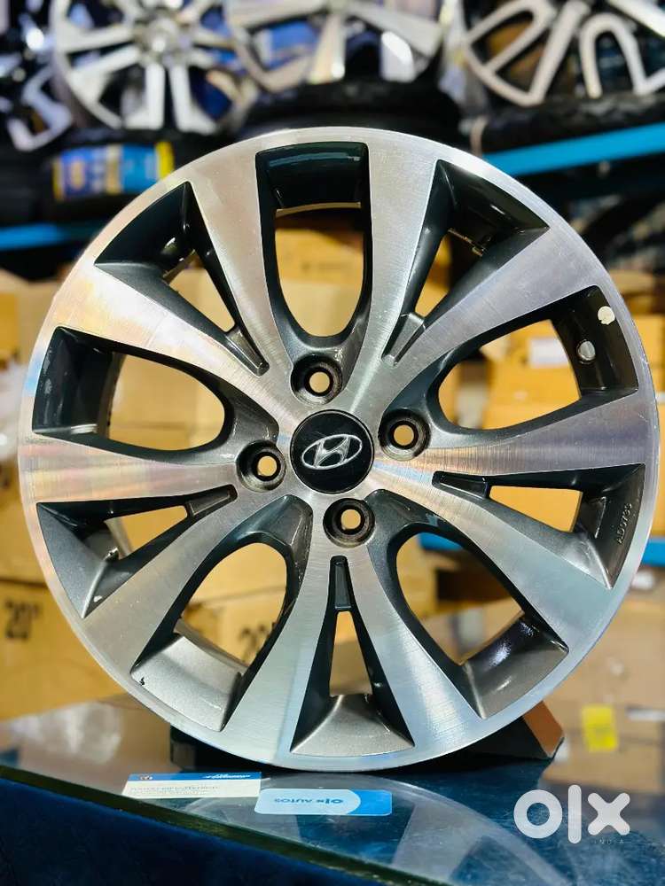 16inch Hyundai Verna Fluidic Dual tone OEM Alloys set of 4 - Spare ...