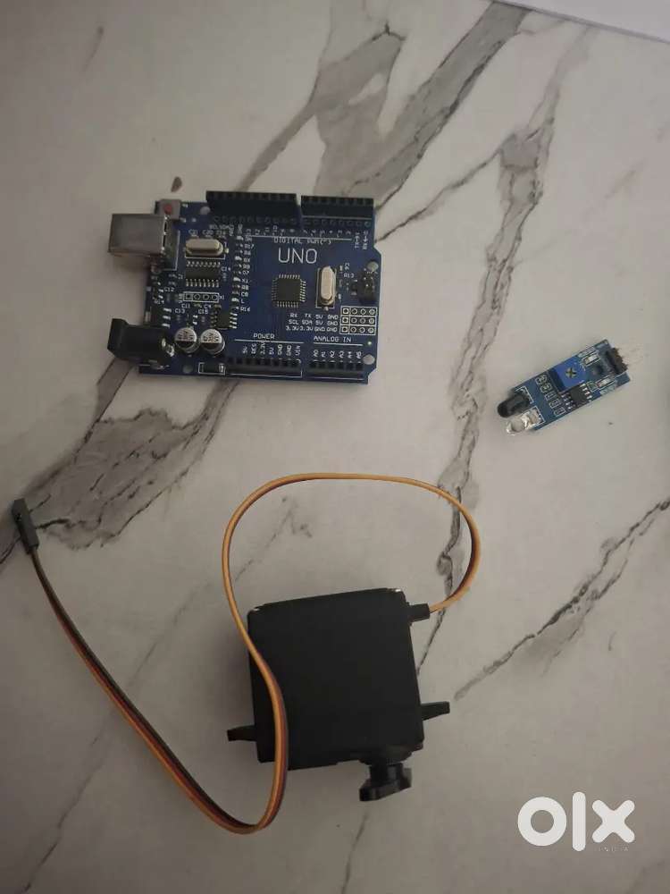 uno arduino , servo motor high power, IR sensor - Computers & Laptops ...