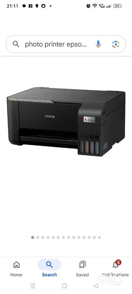 Epson L3250 ecotank printer 9 months old within gurantee period. - Hard ...
