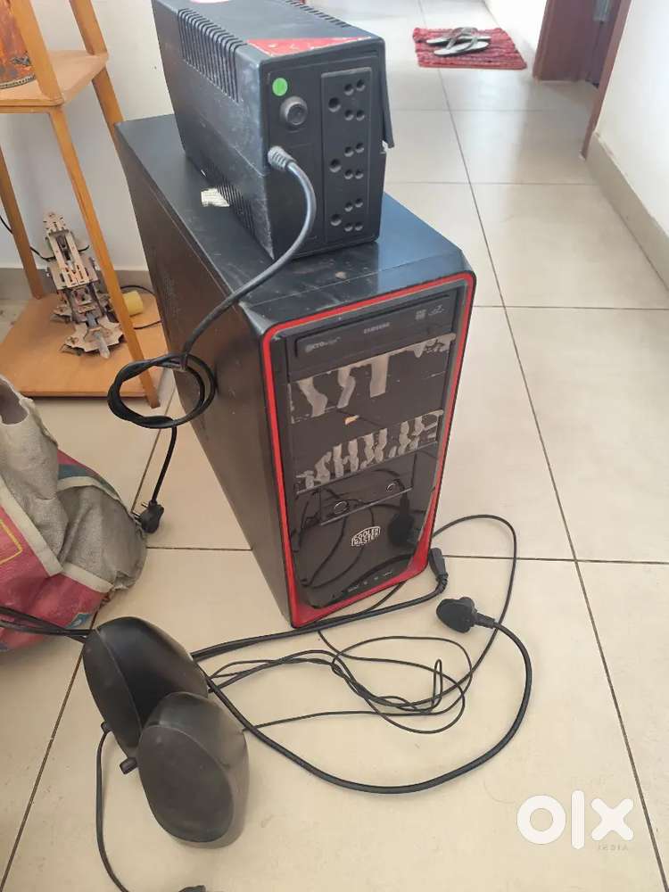 CPU (100 PERCENT WORKING )with Speakerand UPS - Computers & Laptops ...