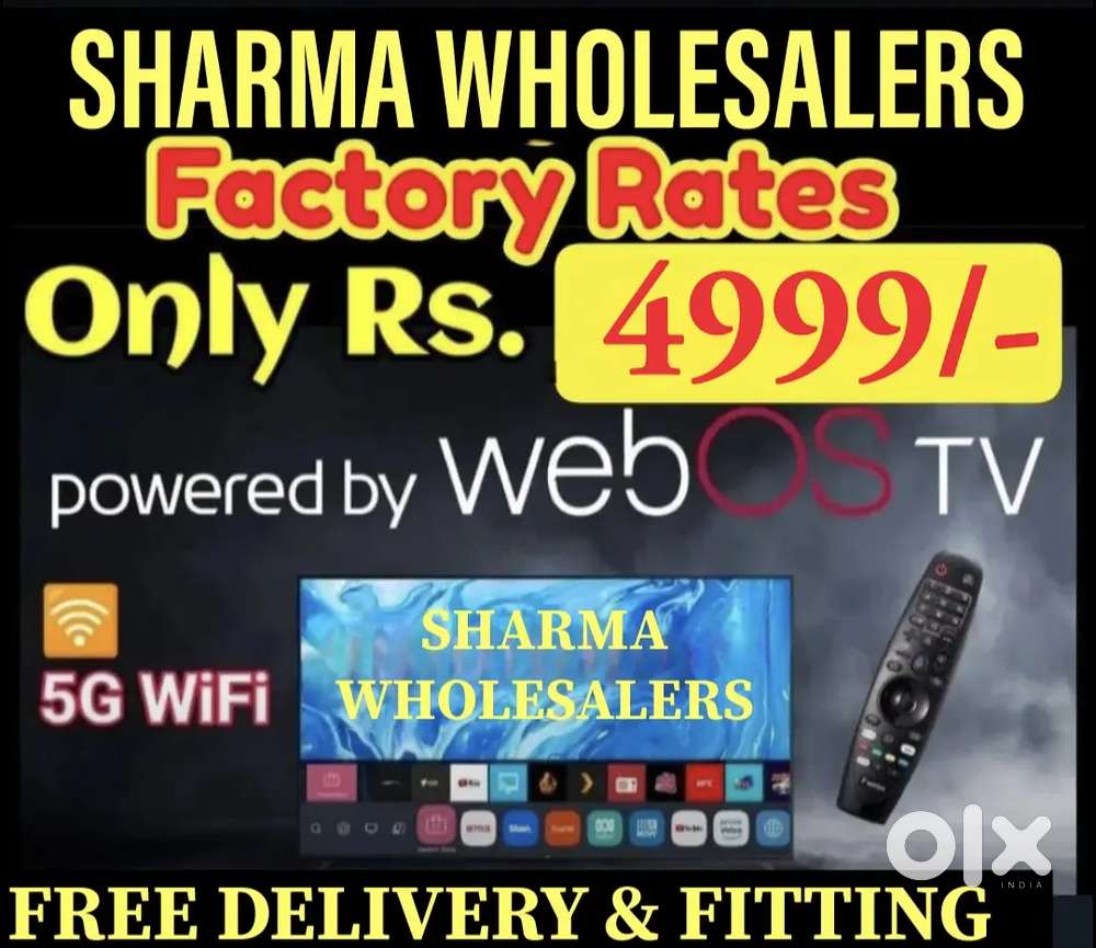 New ultra Smart LED tvs wholesale prices free Wall Stand - TVs, Video ...