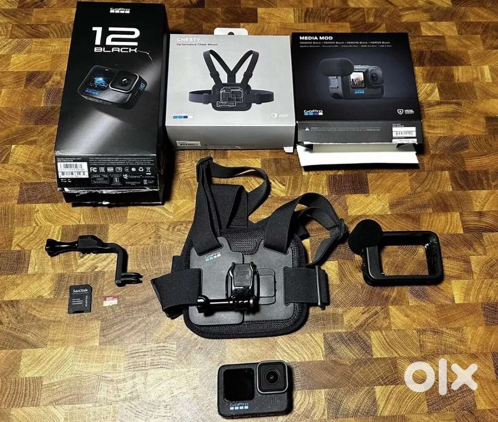 GoPro Hero 12 & Accessories - Cameras & Lenses - 1787691149