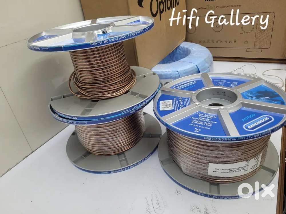 Bandridge Pure Copper OFC 16AWG Speaker Cables Coil At Hifi Gallery ...