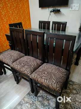6 Seater Dining Table Buy Sell Used Furniture in Gurgaon OLX