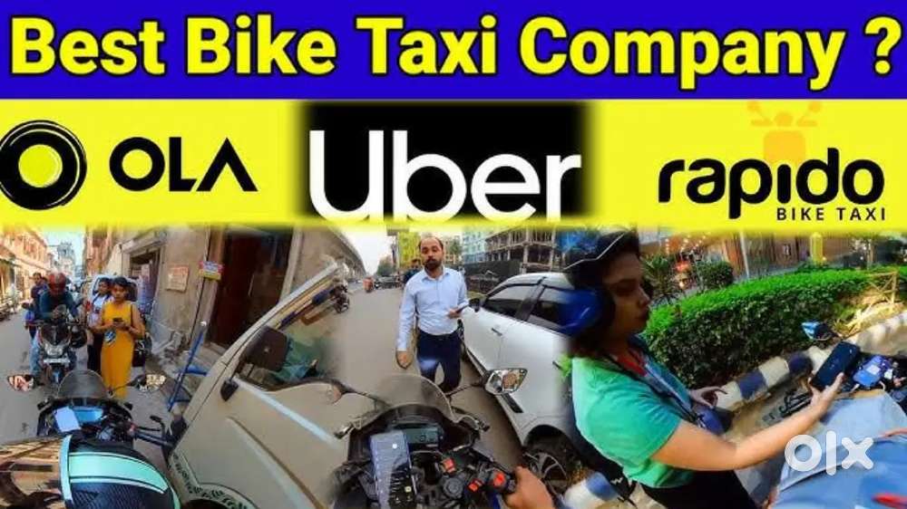 BIKE TAXI ATTACHMENT for OLA UBER RAPIDO - Driver - 1808707459