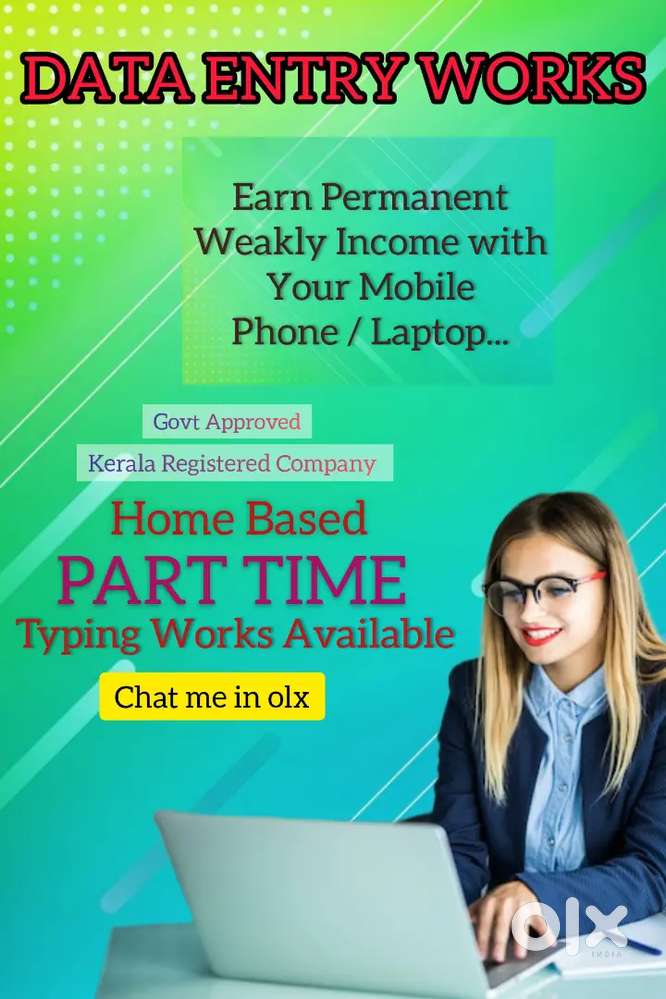 Home based Data entry Works - Data entry & Back office - 1793525445