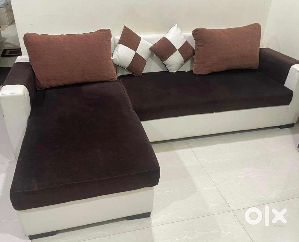 L Shaped Sofa Buy Sell Used Furniture in Mumbai OLX