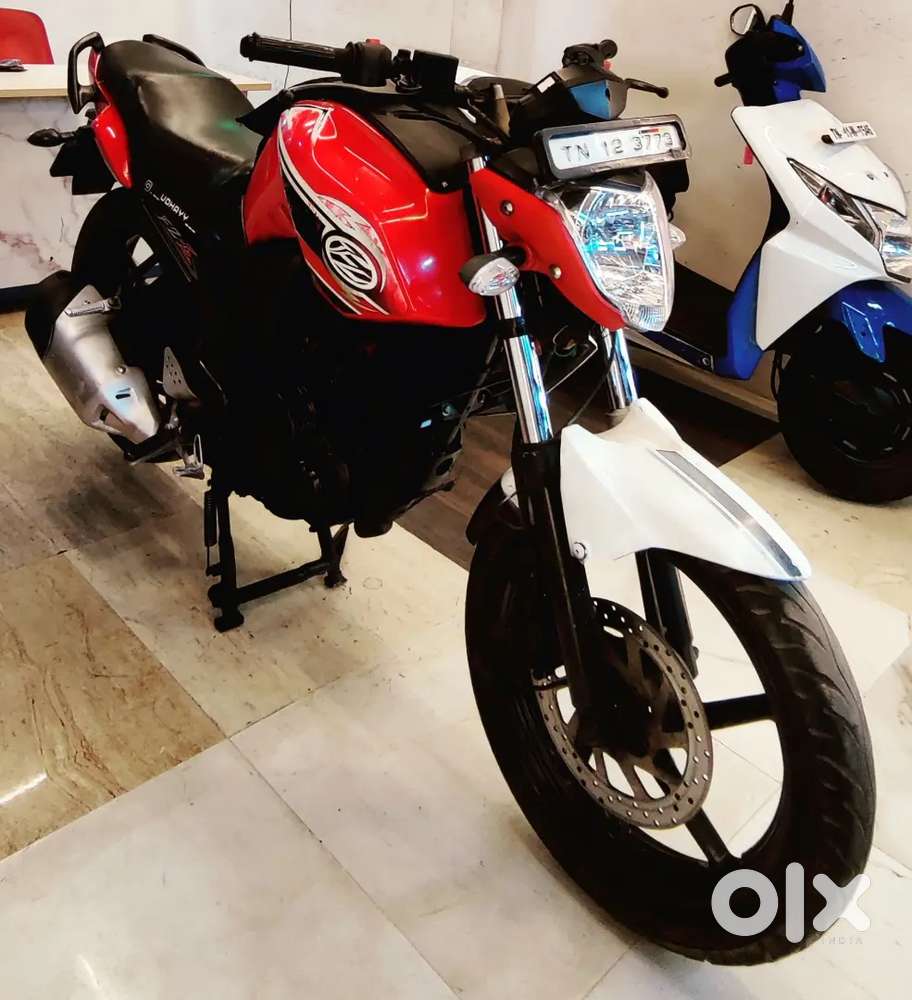 Yamaha Fz White With Red