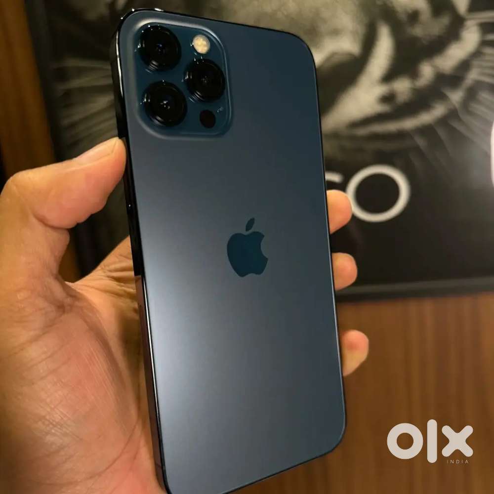 iPhone 12 pro blue 256 gb with bill box - Mobile Phones - 1796264622