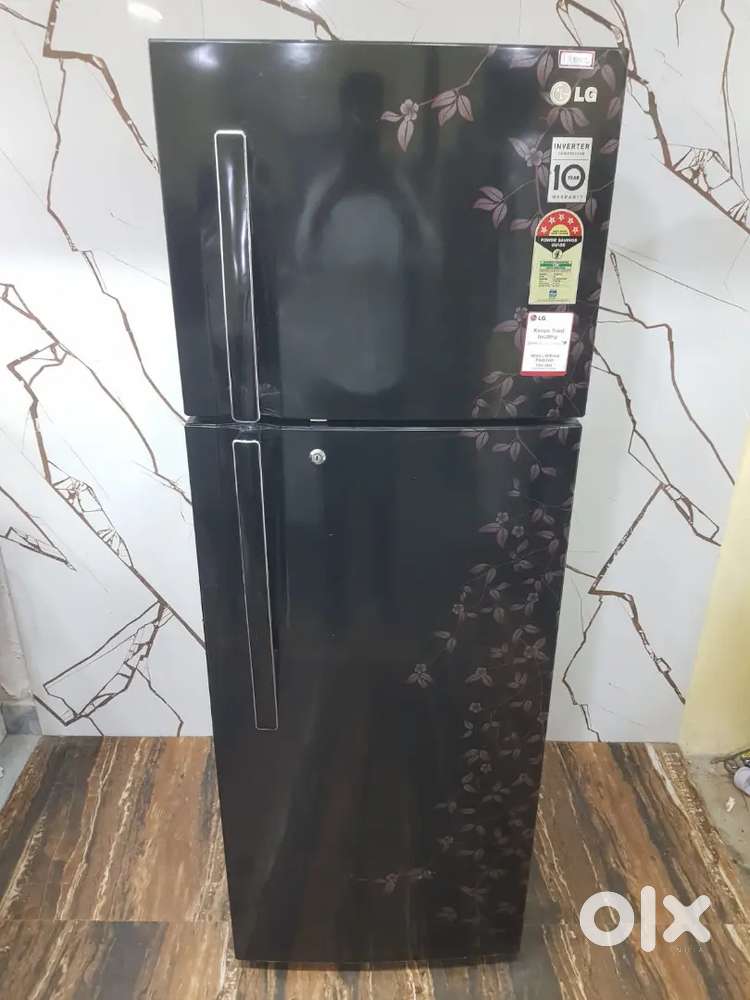 Lg inverter 310ltrs latest flower model 5 Star ratings refrigerator ...