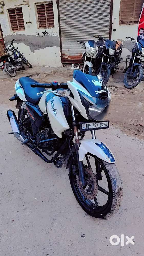 TVs apache rtr 160 self start bike good engine good tayre all ok 1st ...