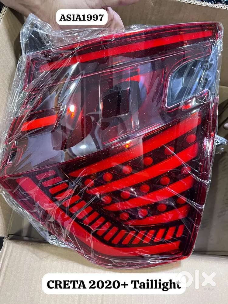Hyundai creta 2020 led tail lamps with scanning - Spare Parts - 1811211114