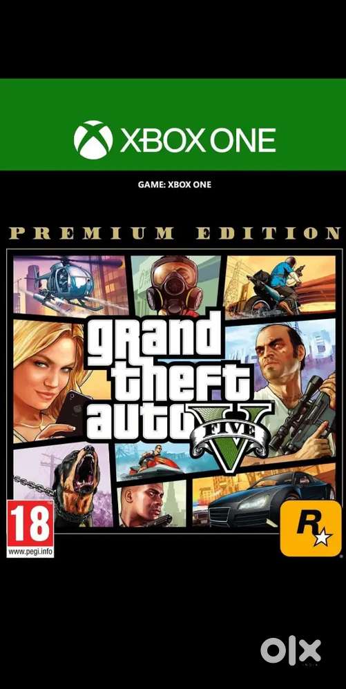 GTA 5 PRIMIUM EDITION (XBOX ONE) XBOX LIVE KEY ARGENTINA - Games ...