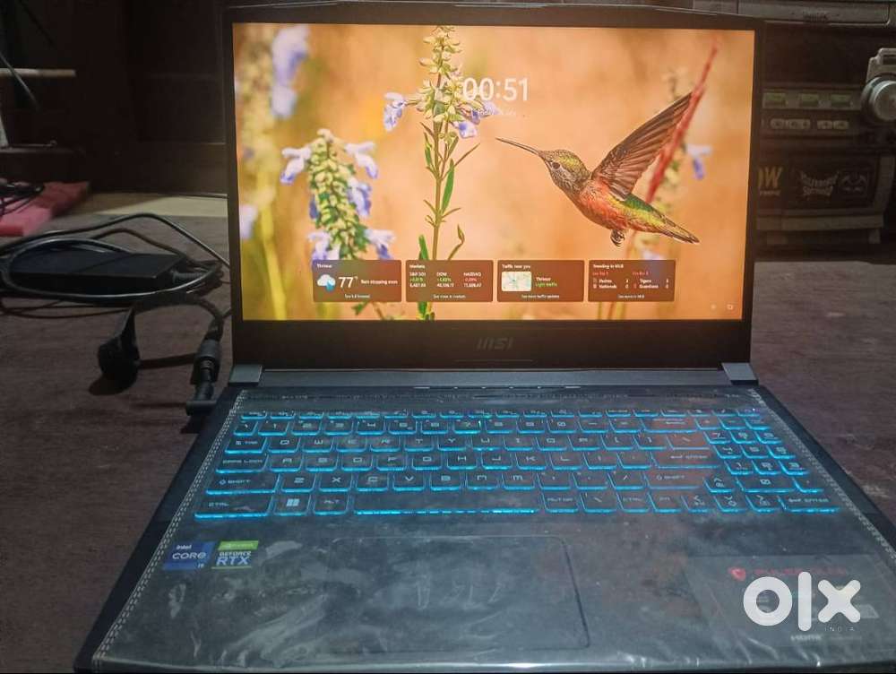 MSI Gaming laptop i9 12th gen with warranty till Feb 2026 RTX 3060 ...