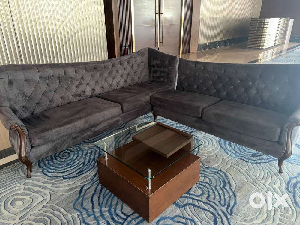 Stylish Second Hand Sofa Set Elegant Table Great Deal Sofa