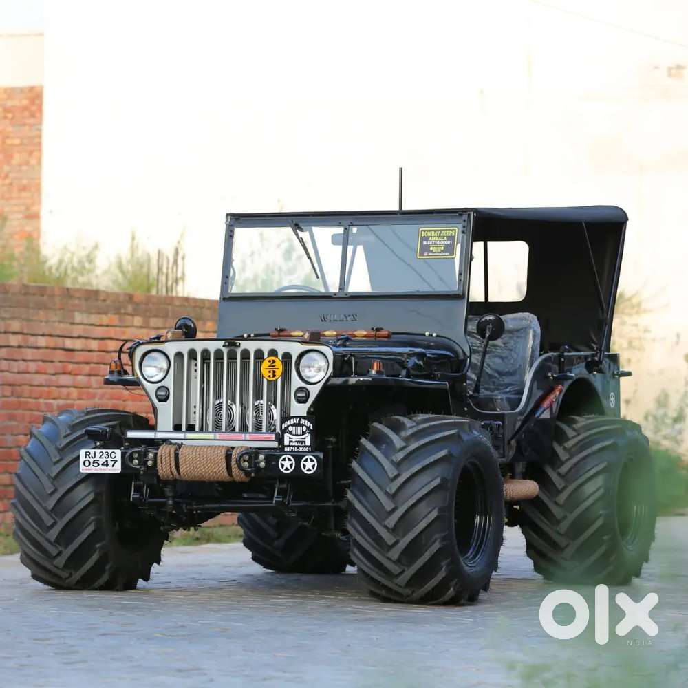 willys jeep modified by Bombay Jeeps Open jeep Mahindra jeep MODIFIED ...