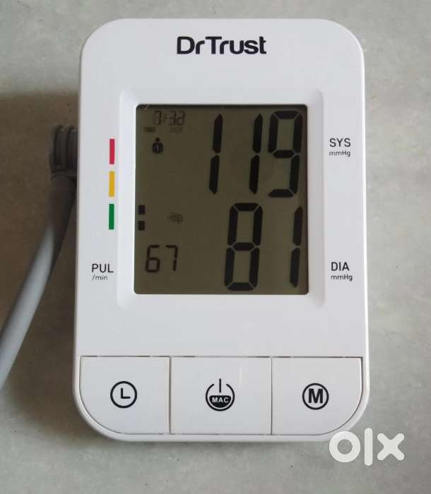 Dr. Trust (USA) Digital Blood Pressure Checking Machine & Bp Monitor ...