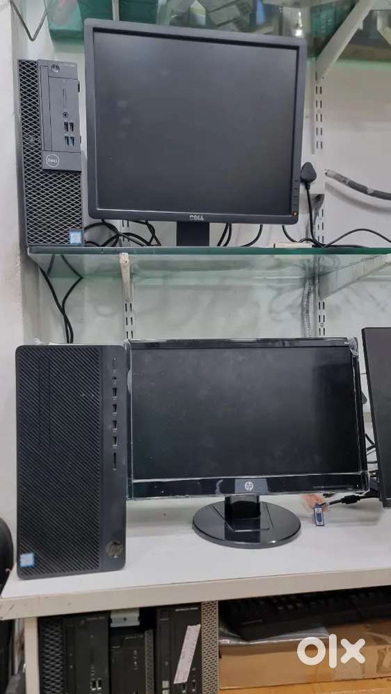 Hp mini tower Core i5 8th gen8+256gb 19 inches monitor complete Set ...