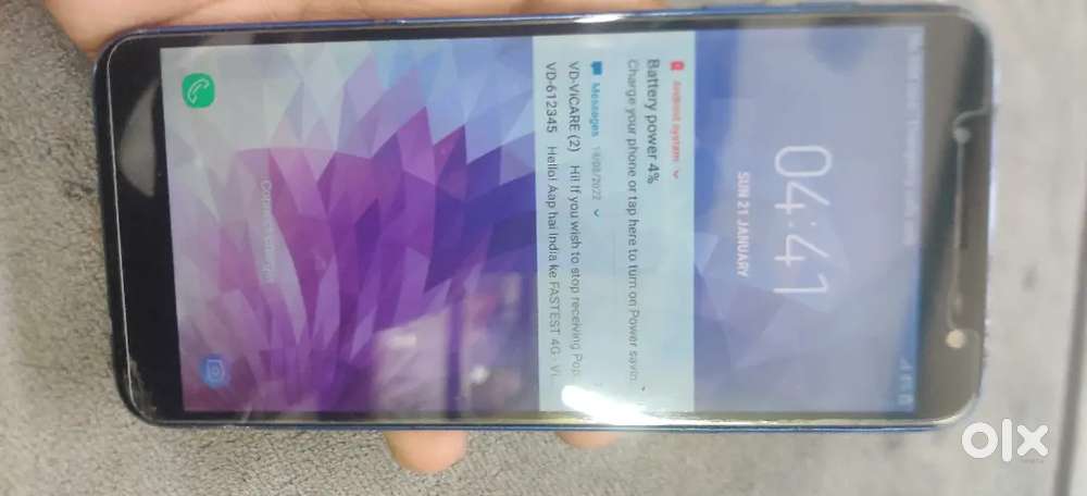 4g Samsung J6 4gb 64gb only folder change but full working - Mobile ...