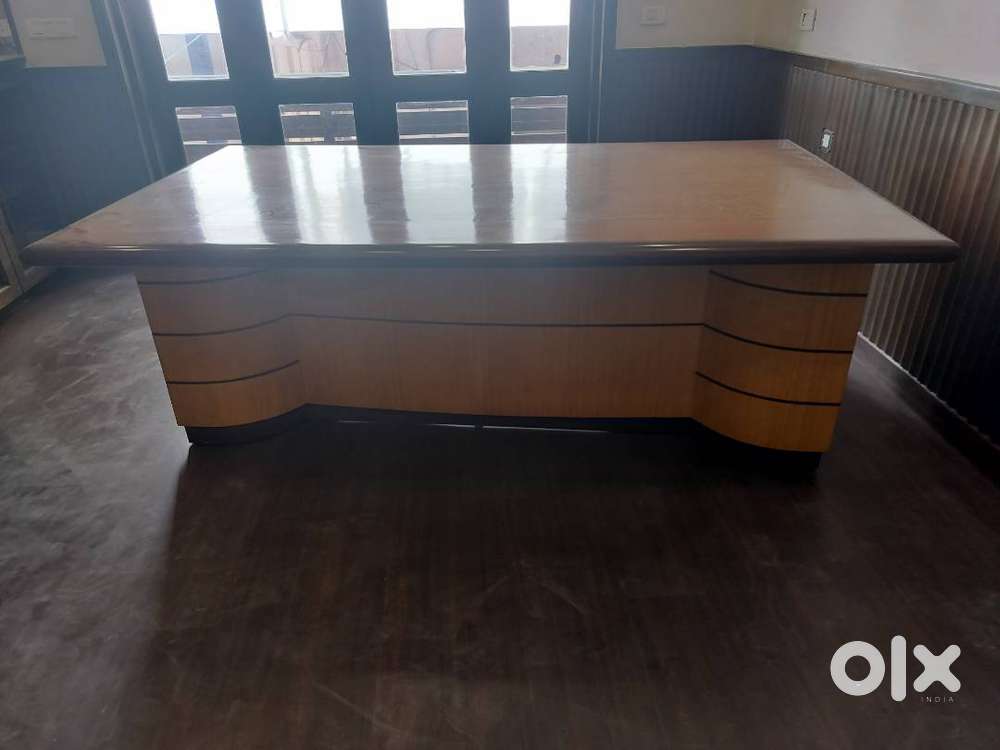 TEAK WOOD OFFICE TABLE 7 FEET X 4 FEET - Other Household Items - 1780938245