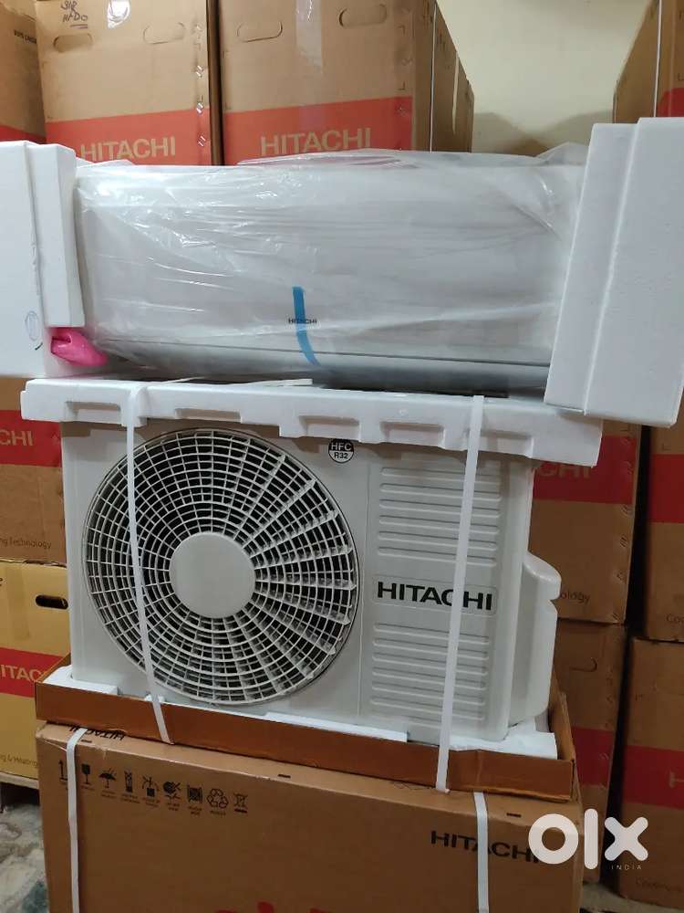 HITACHI 1 TON & 1.5 TON 3* FIX SPEED SPLIT AC ONLY RS 25500 TO 30000 ...