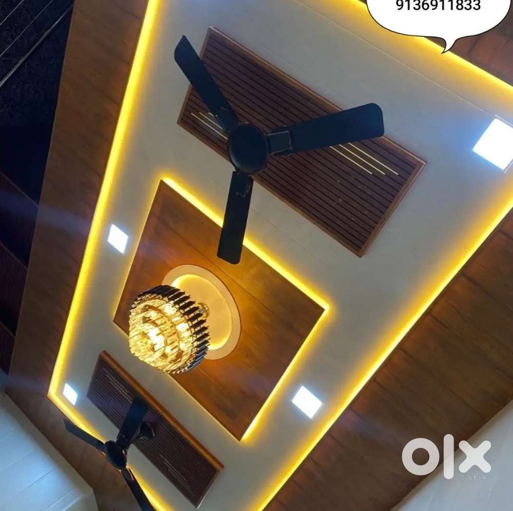 Premium PVC Panel – Wall & Ceiling Design Swami Interiors - Home Decor ...