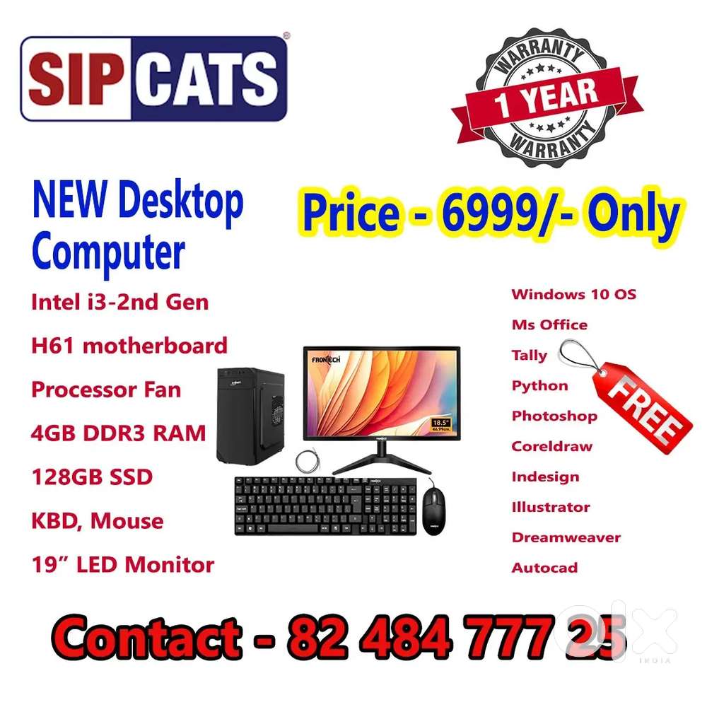 New Desktop Computer Full Set 6999/- Only - Computers & Laptops ...