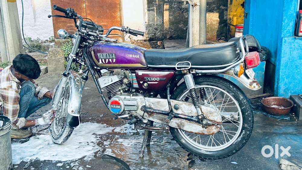 YAMAHA RX100 JAPNIS MODEL 1989 OLD SCHOOL ORIGINAL BIKE WITH RUNNING - Motorcycles - 1827301918