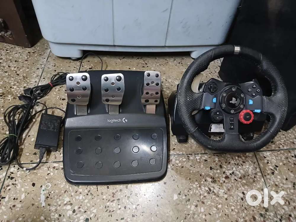 Logitech G29 Driving force racing wheel with padels, with bag, pc ps5 ...