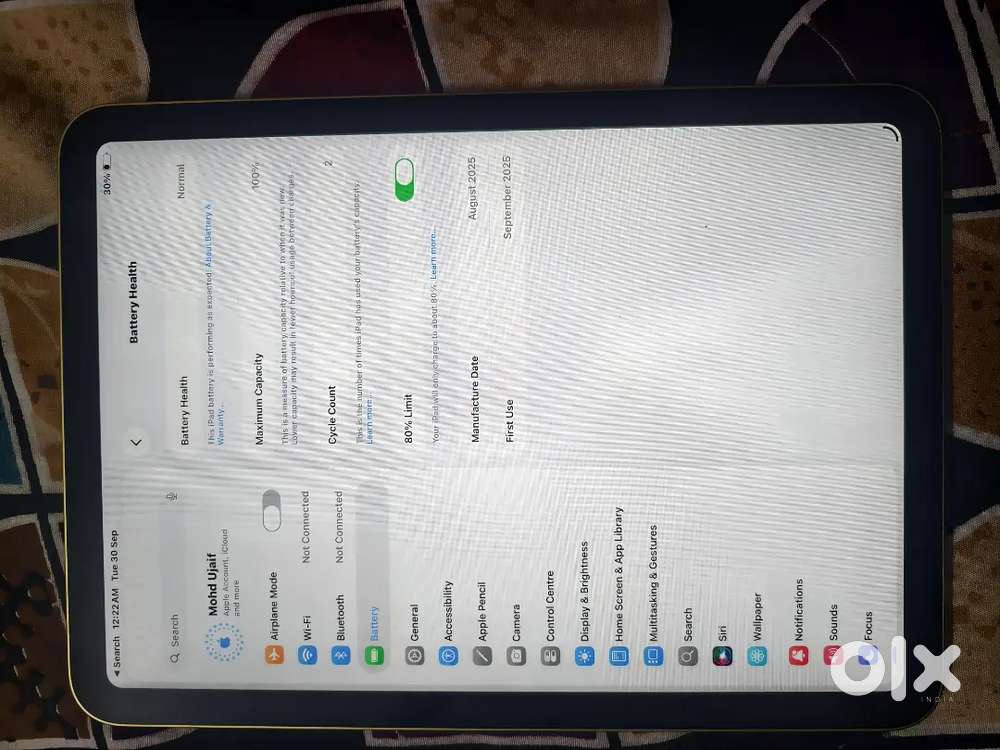 Apple iPad 11th generation A16 bionic processor 2025 MODEL - Tablets ...