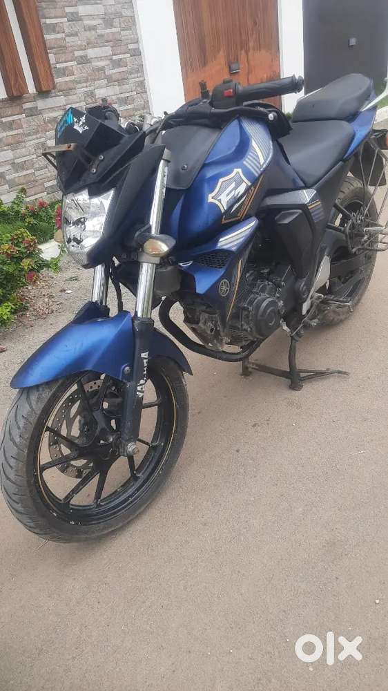 FZS RARE MAT BLUE DUAL DISC SINGLE OWNER NEW TYRES WELL MAINTAINED ...