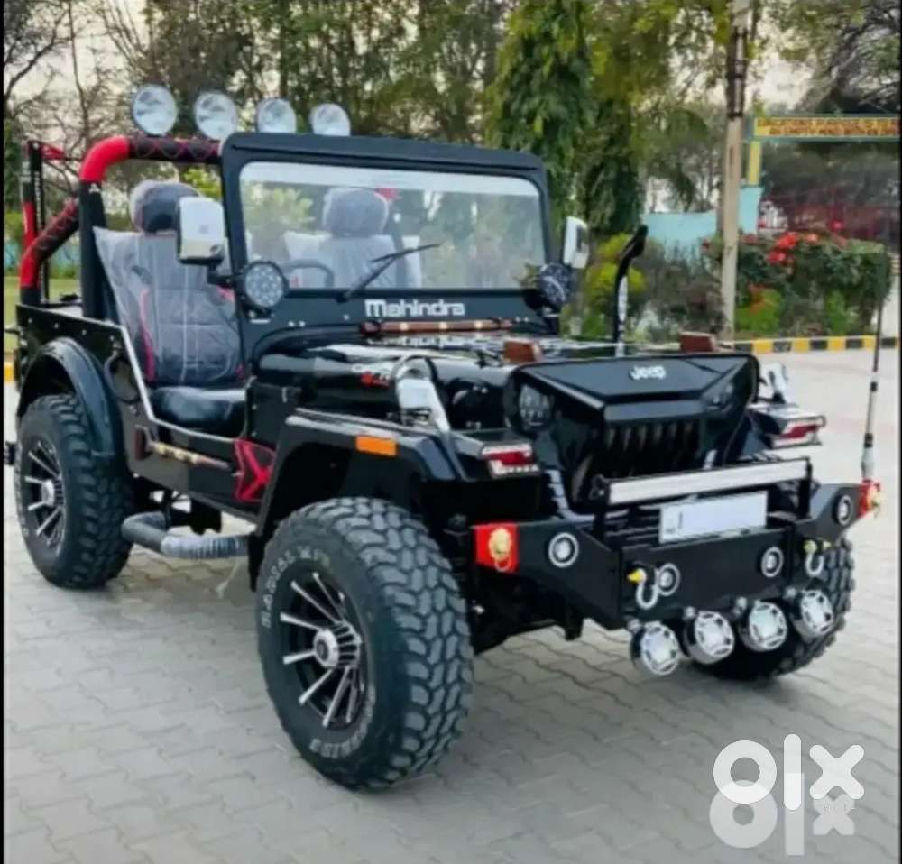 Modified Open jeeps AC jeeps Thar Gypsy Willys Jeeps Mahindra Jeep ...