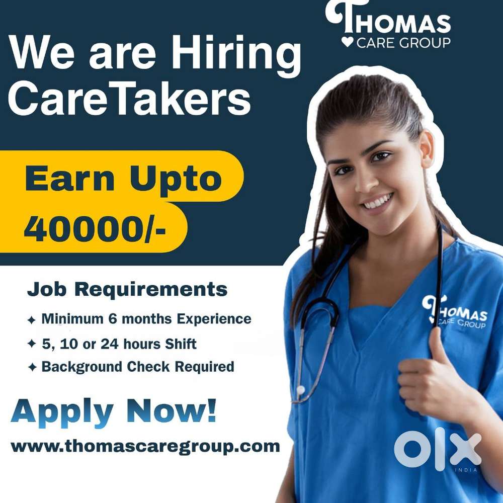 Wanted Male Caretaker for 24 hours job - Other Jobs - 1801386190