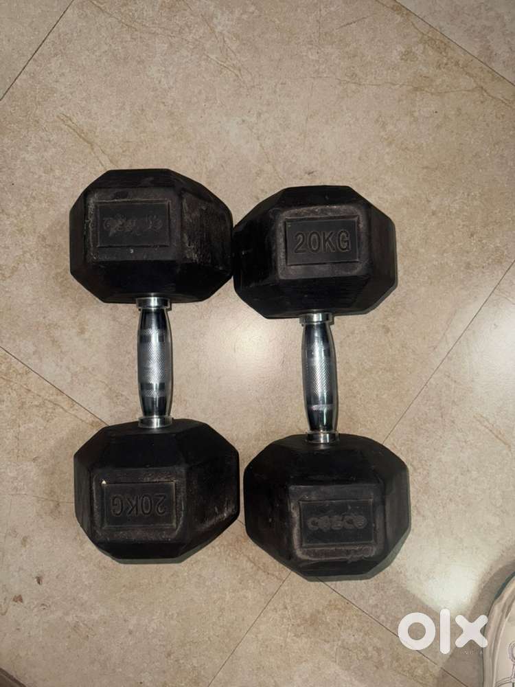 Cosco 20 kg Dumbells - Gym & Fitness - 1799120860