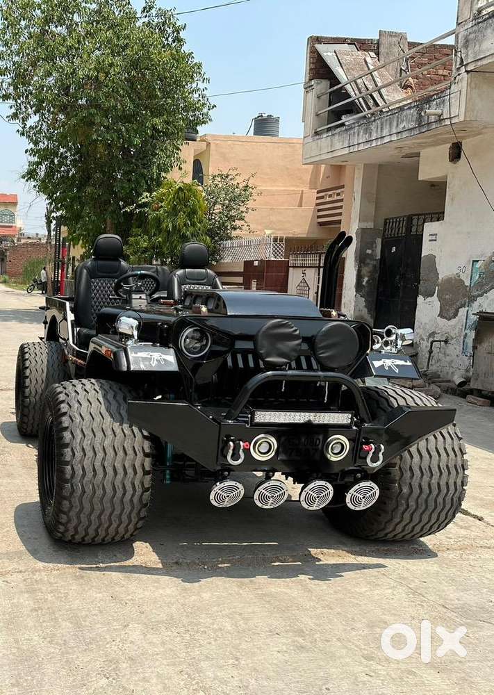 Willy jeep modified by bombay jeeps open jeep mahindra jeep modified ...
