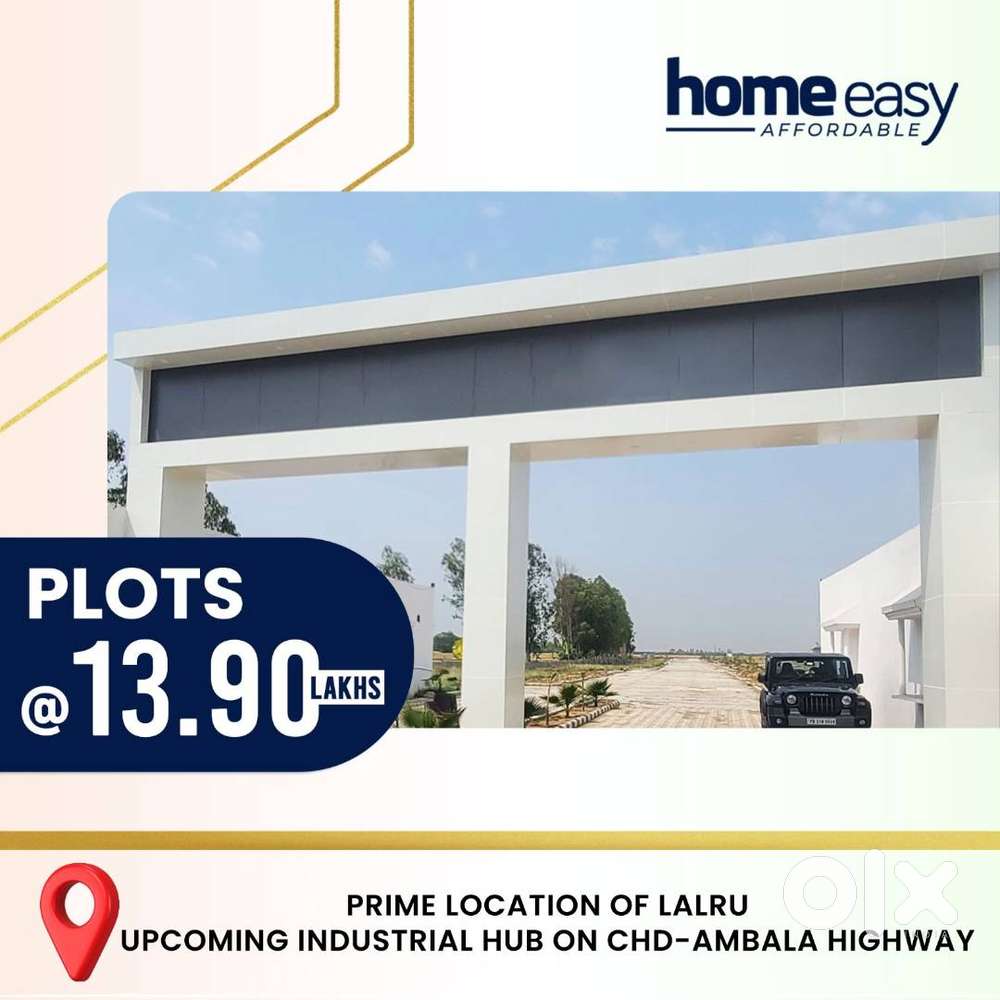 NEW PLOTS AT LALRU, 3 MONTH PAYMENT PLAN, 20+ ACRE GATED SOCIETY ...