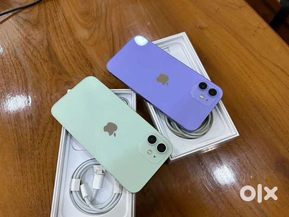 Iphone 12 mini 5g (4gb ram 128gb) unbeatable price box data cable bill ...