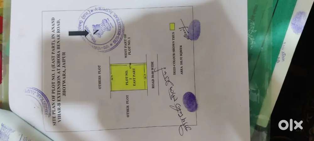 120 GAJ SOCIETY PATTA PLOT AVAILABLE FOR SALE - Lands & Plots - 1796271328