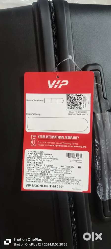 Branded New VIP Suitcase - Men - 1788861379