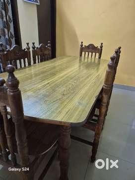 Old dining table set olx store