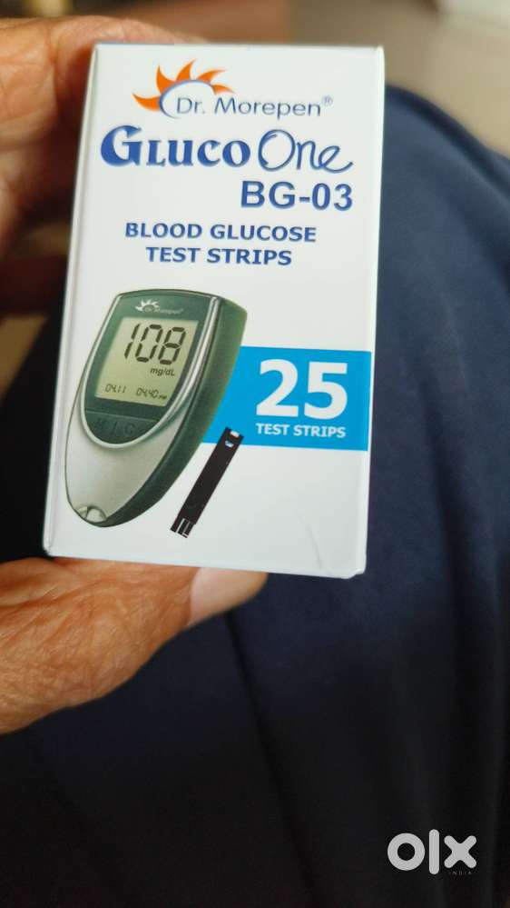 Blood glucose test strips .Dr.Morepen - Cameras & Lenses - 1804223453