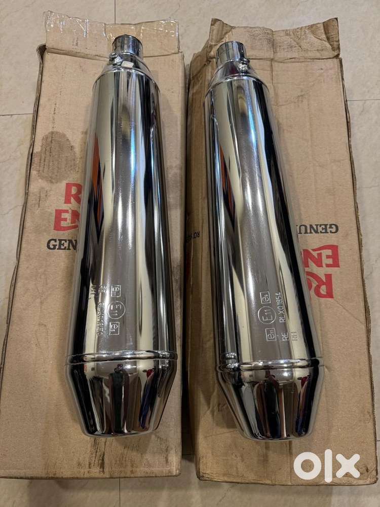 Royal Enfield Interceptor/Continental GT 650 Exhaust and Engine Casing ...