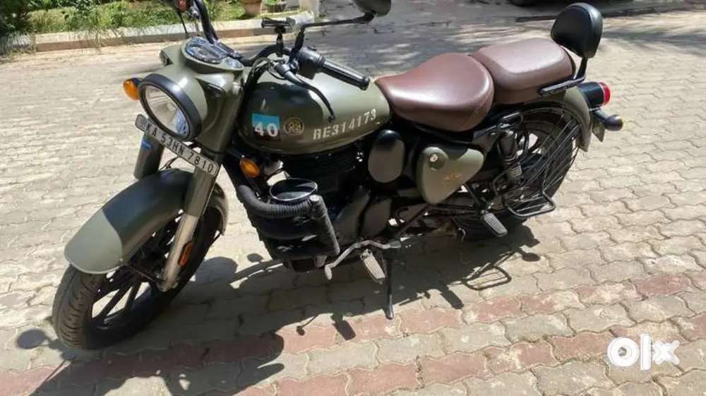 RE Signals Classic 350 Military Green Grey Color - Motorcycles - 1775929357