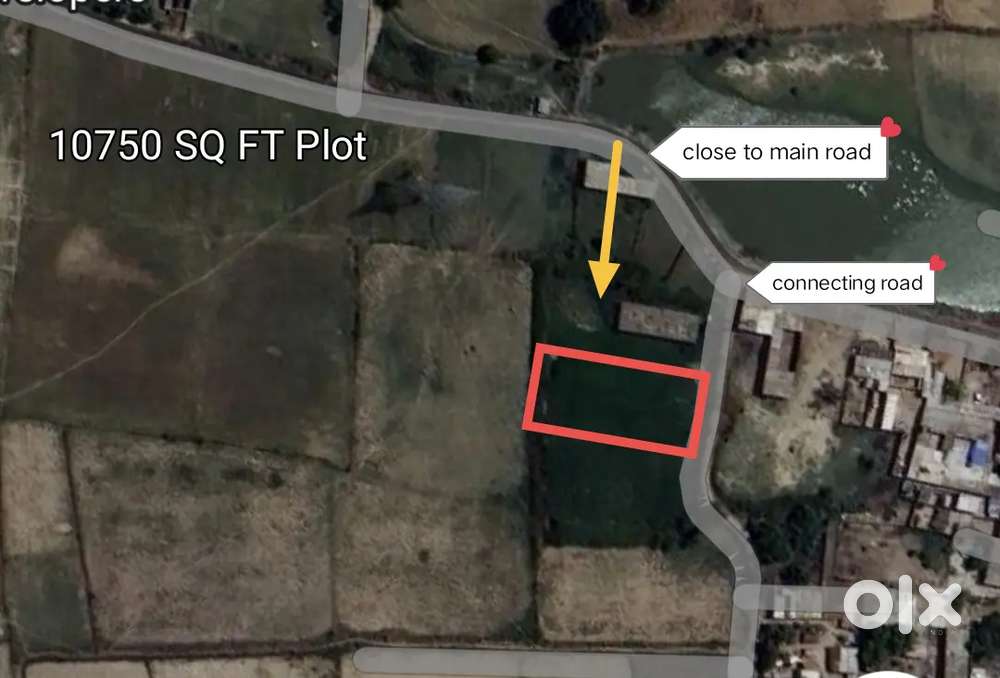 10750 SQ FT plot , On Road, 700 m from Kisan path, Price Negotiable ...