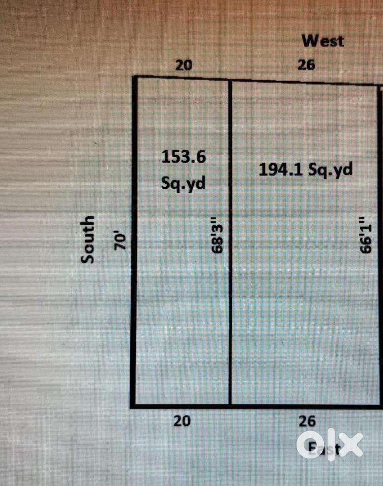 350 sq yards East facing fully LRS paid, No FTL, No Buffer Zone ...