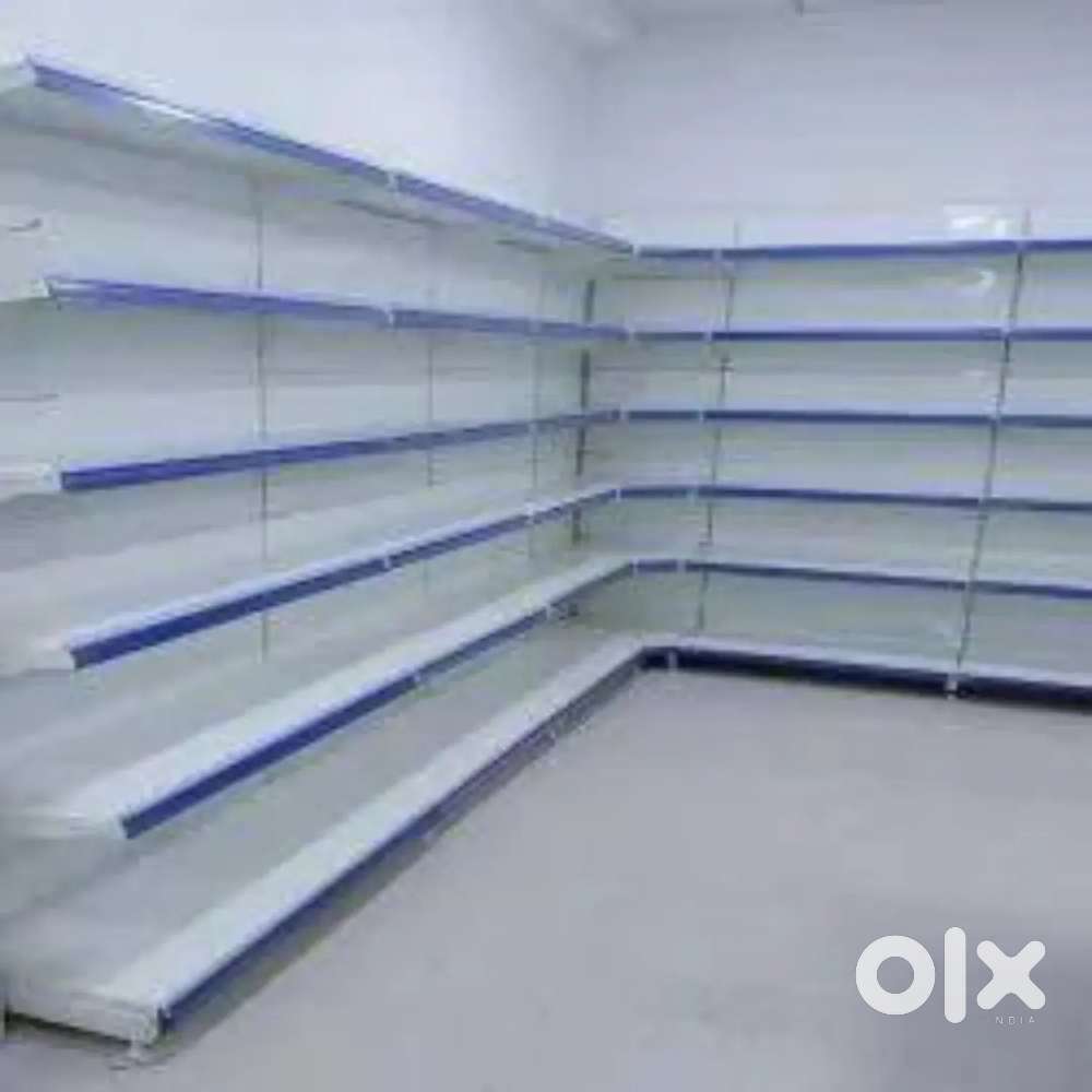 Kirana rack grocery rack display rack supermarket rack iron rack shop ...